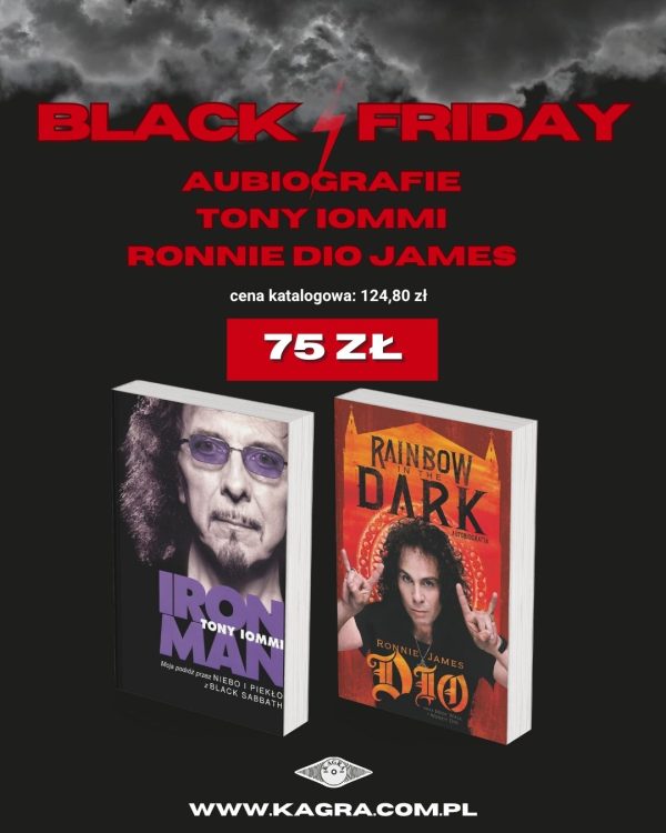Aubiografie - Tony Iommi, Ronnie James Dio - Wydawnictwo KAGRA
